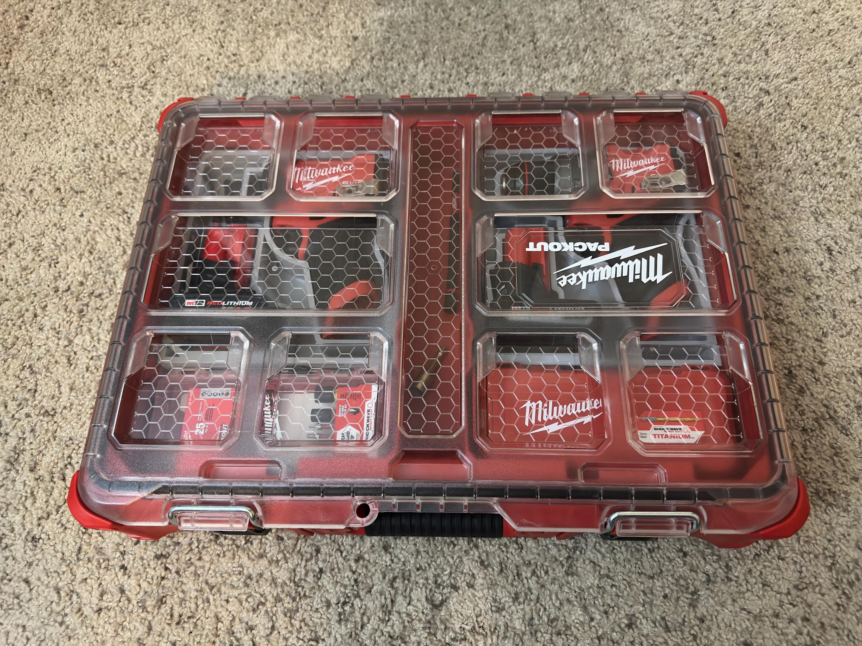 Packout Inserts for the Milwaukee M12 Impact Driver and Hammer Drill ...