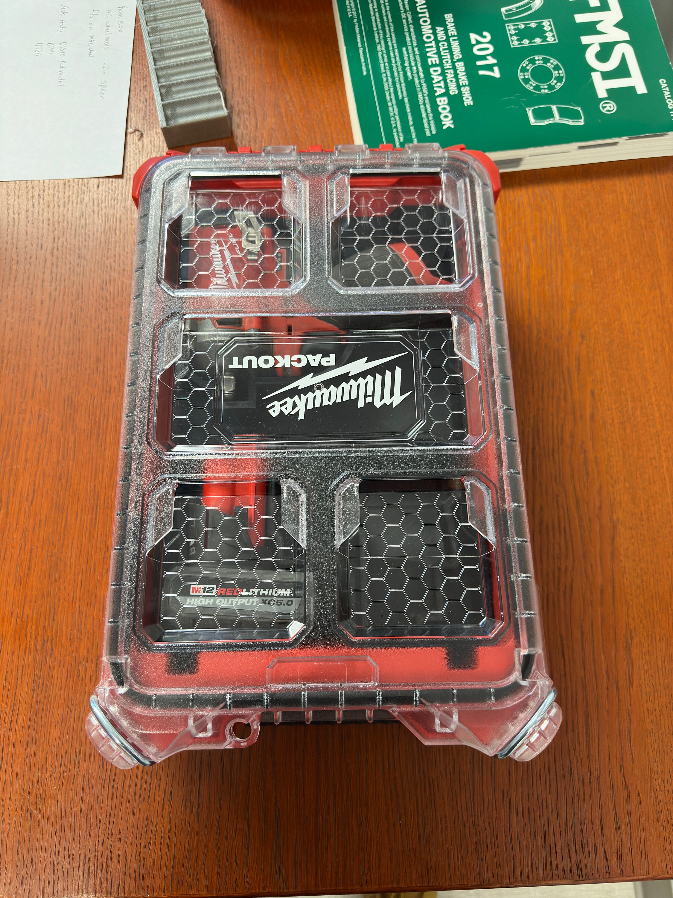 Packout Insert for Milwaukee Stubby 3/8 and 1/2 Inch Impact Wrench 2554 ...