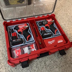 Packout Inserts for the Milwaukee M12 Impact Driver and Hammer Drill ...