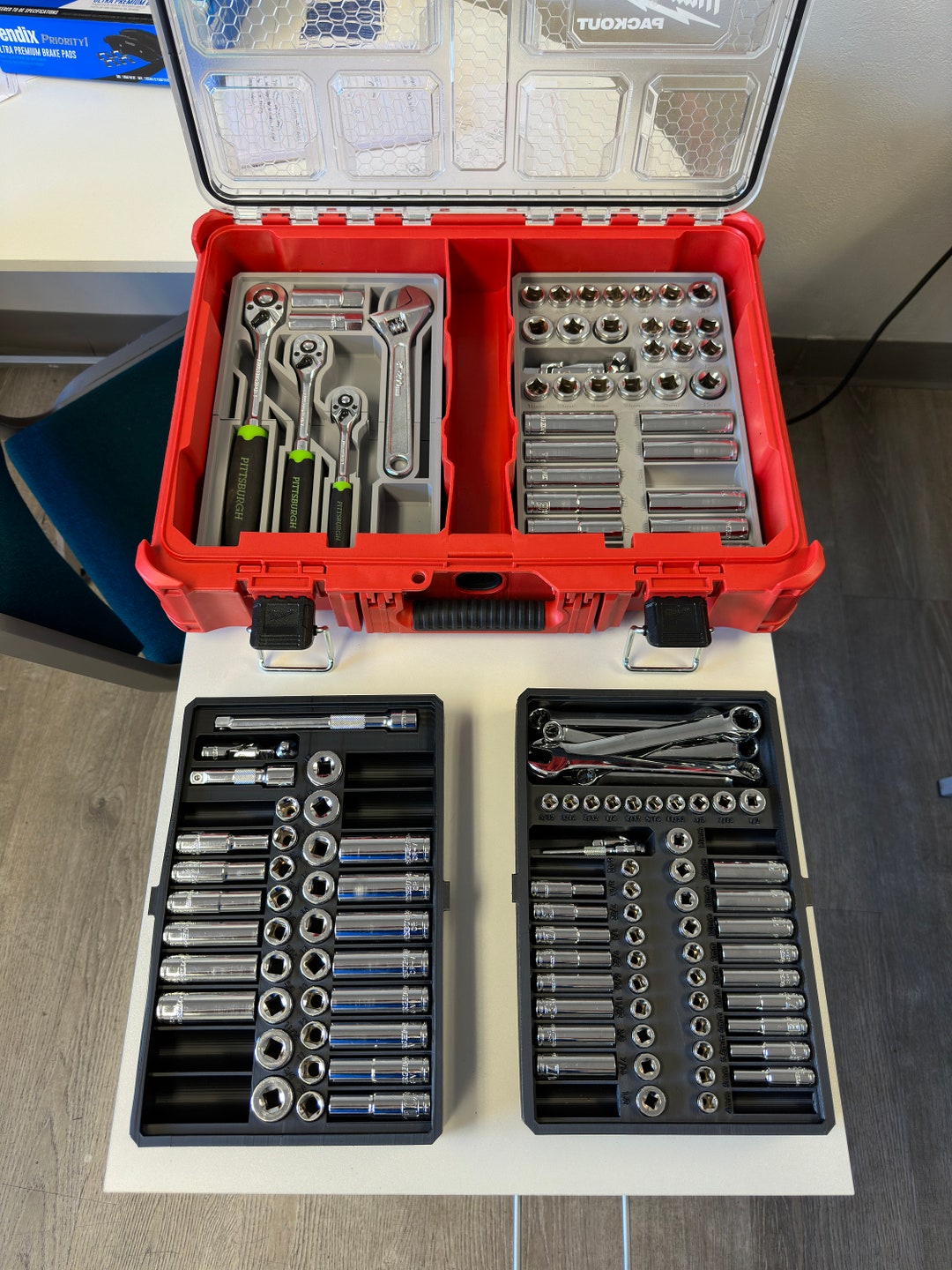Milwaukee 11 Compartment Custom Tool Case Inserts - Etsy