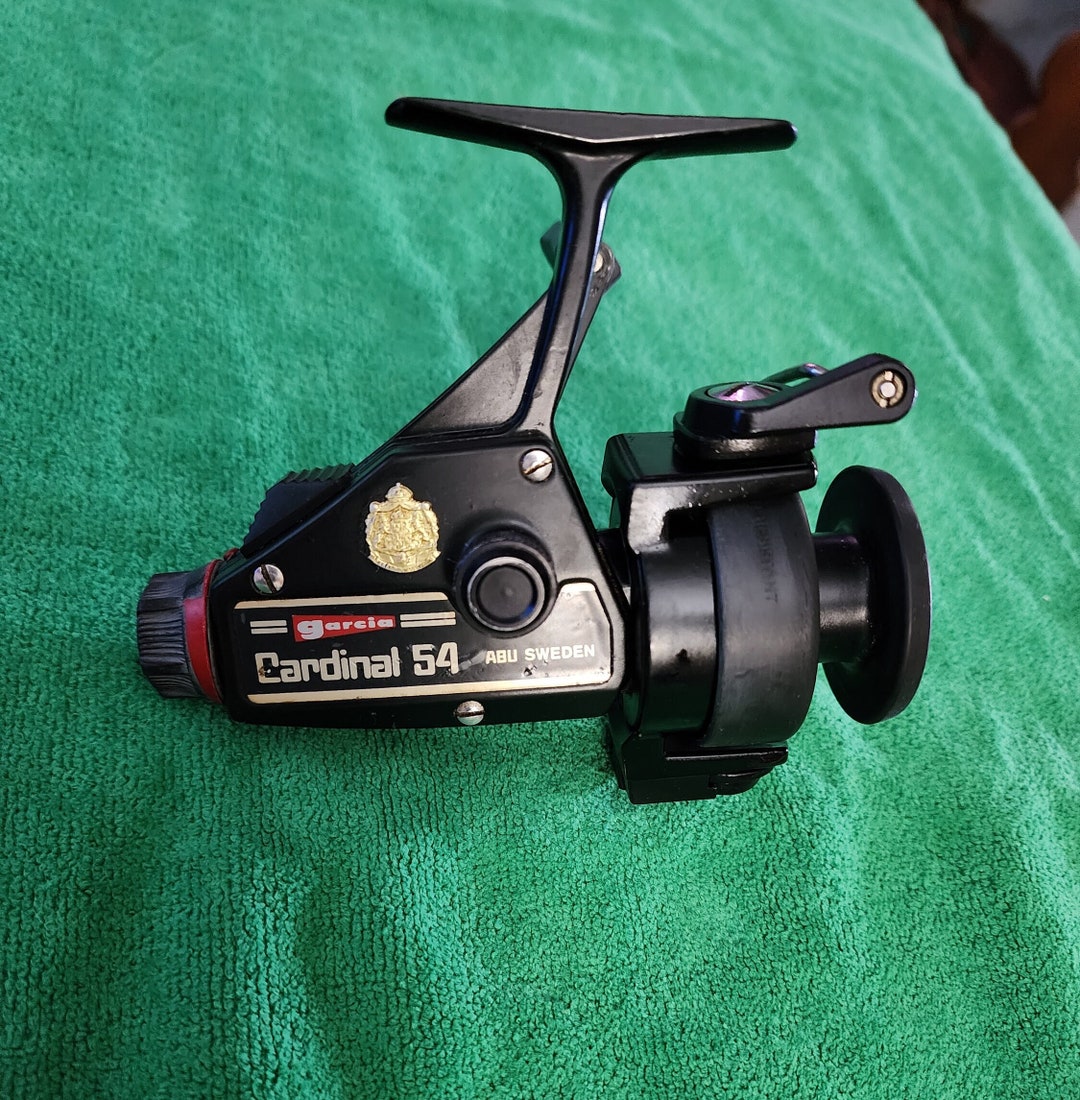 Abu Garcia Cardinal 54 Vintage Spinning Fishing Reel Made in Sweden - Etsy