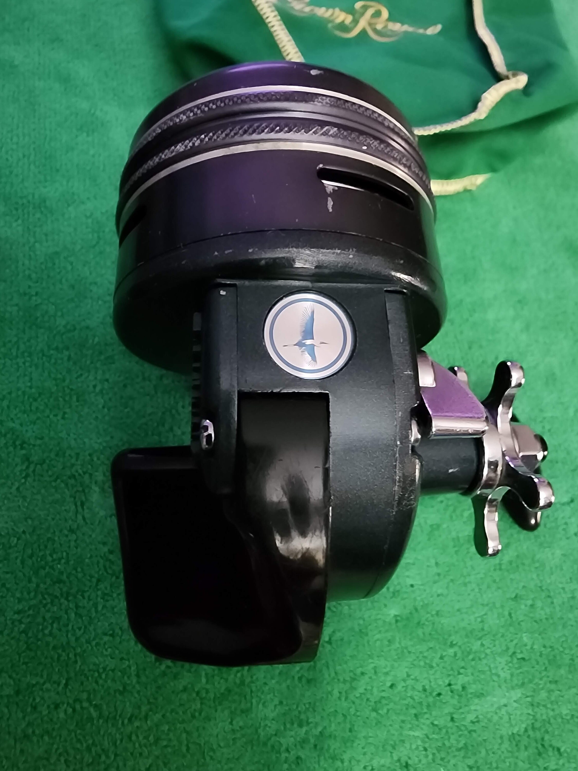 True Temper Blue Heron Vintage Fishing Reel Model 337 Collectible Made ...