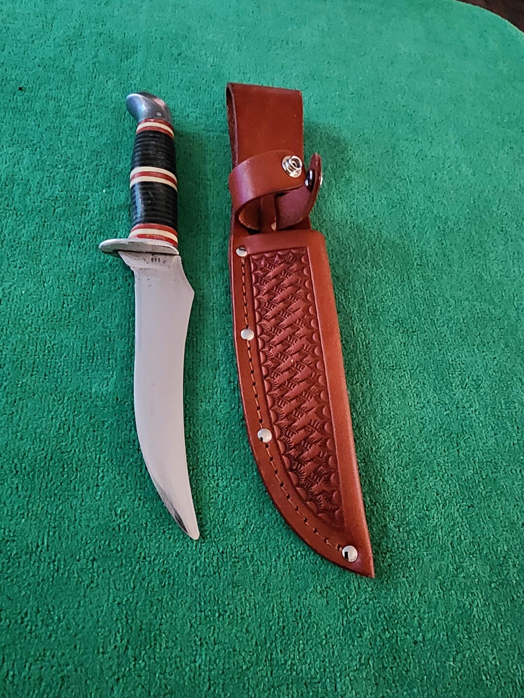 Schrade Walden 1970's Vintage Hunting Knife Model 148 With 4-1/2" Blade ...