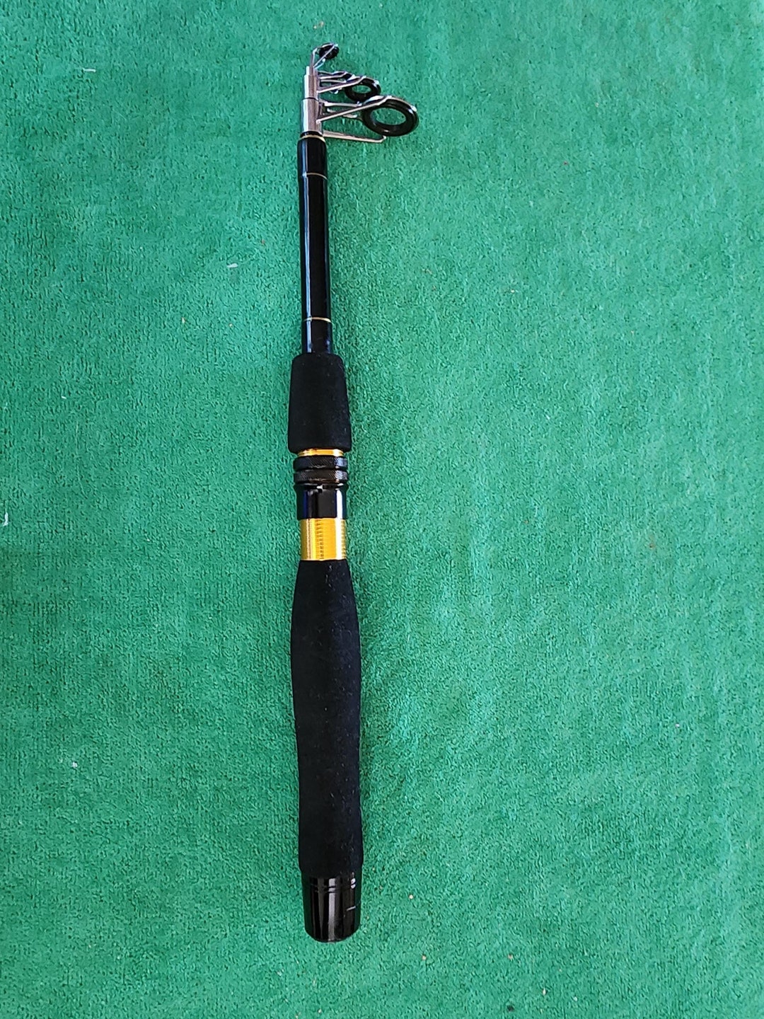 Zebco Telescopic Vintage 5' Lite Weight Backpack Travel Fishing Rod ...
