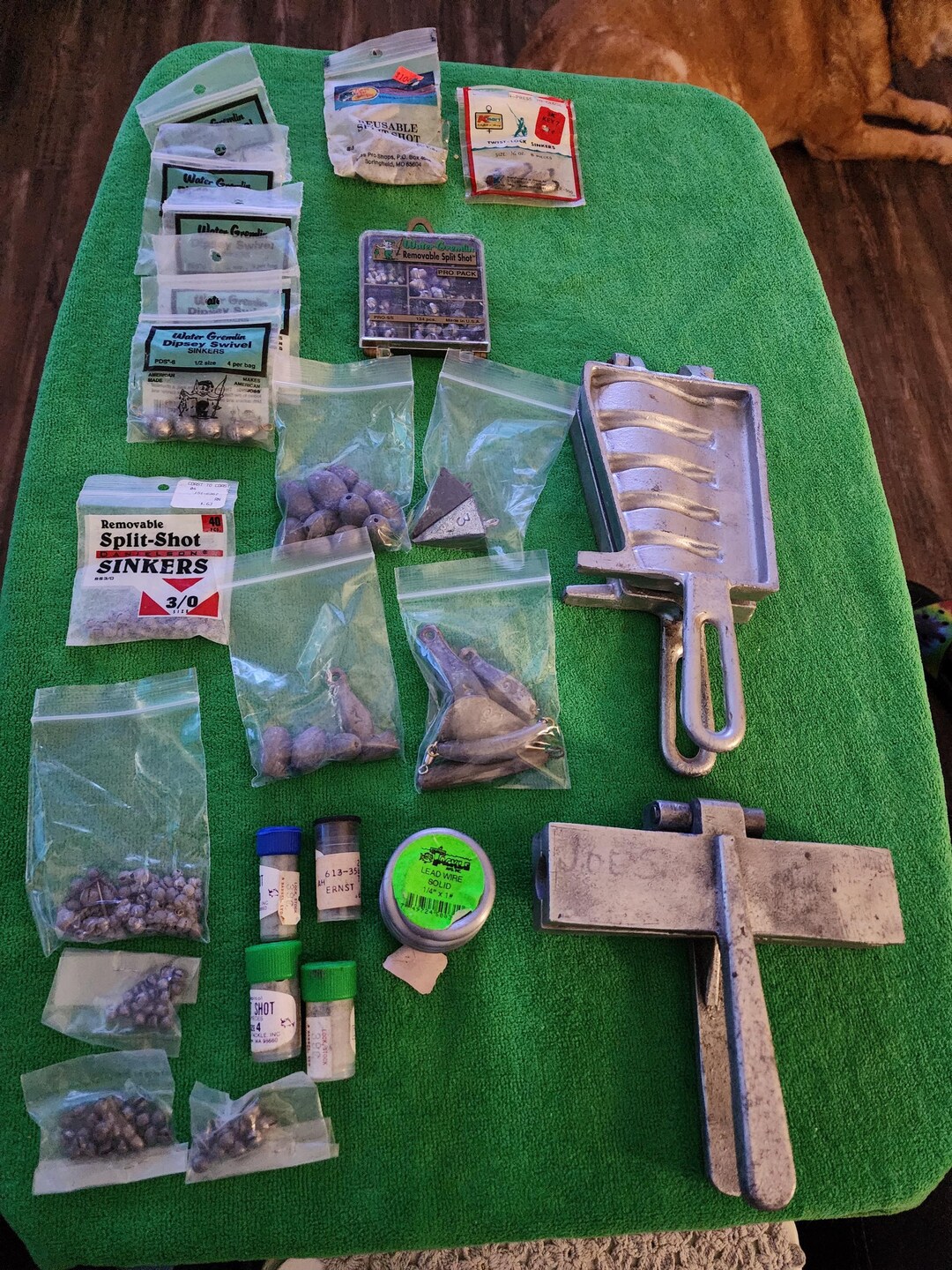 Unbranded (2) Universal Tear Drop Style Fishing Weight Molds, 4lbs 3ozs ...