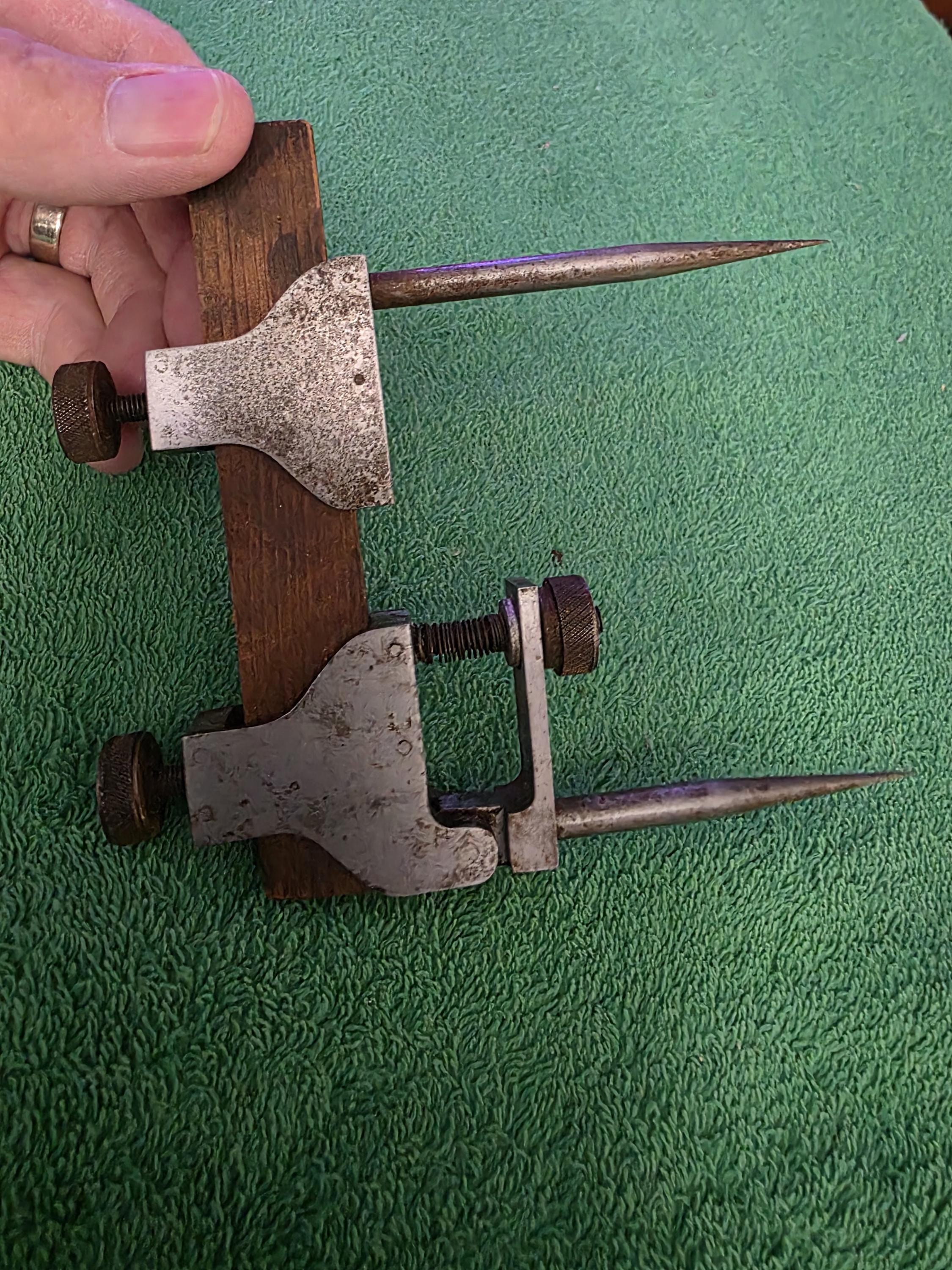 Machinist 1960's Trammel Points for Metal Layout Fabrication Projects ...