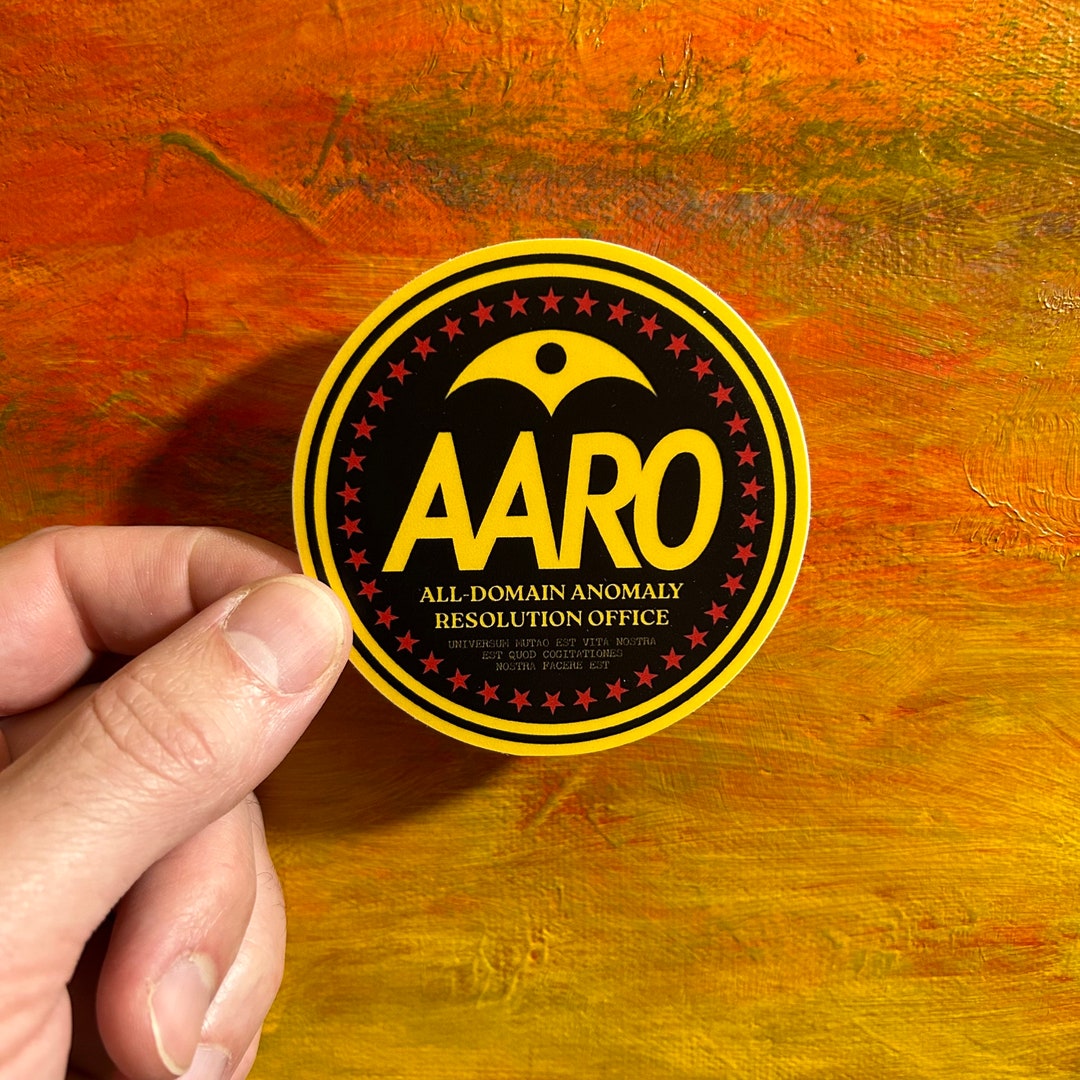AARO All-domain Anomaly Resolution Office Sticker | Waterproof Vinyl ...
