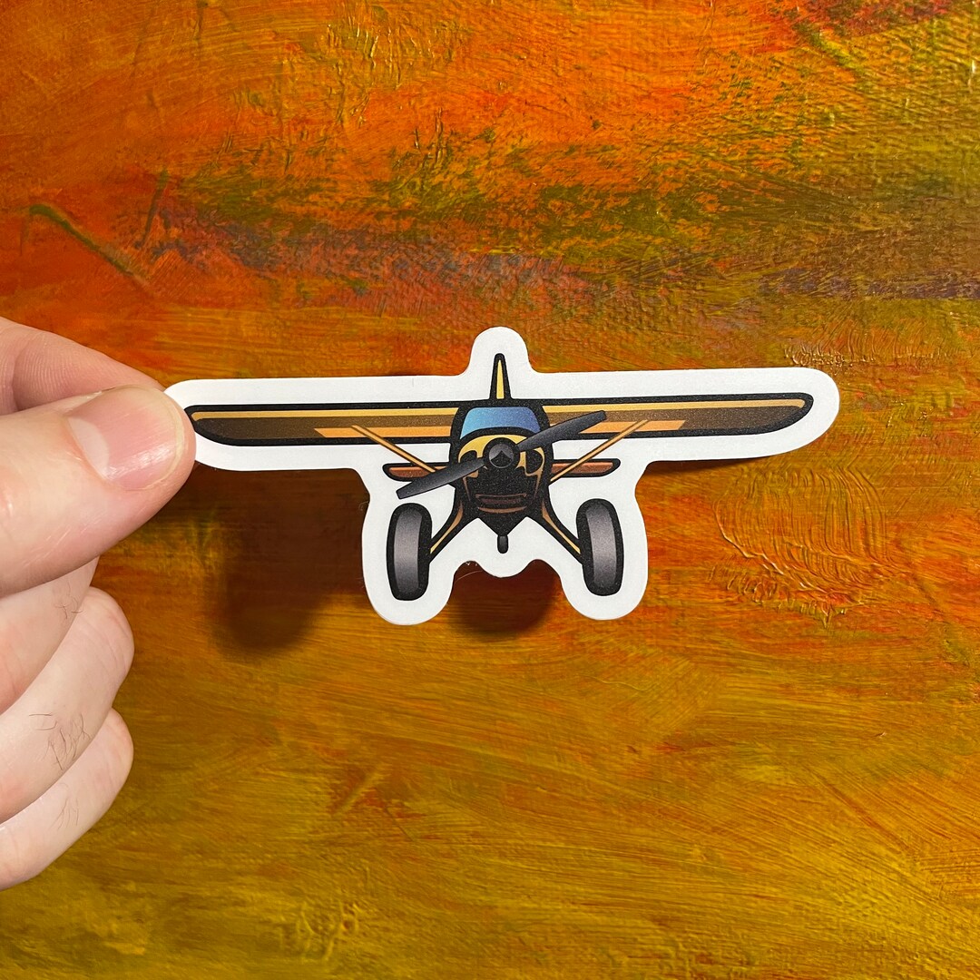 Supercub Laptop Sticker | Aviation Sticker | Bush Pilot | Waterproof ...