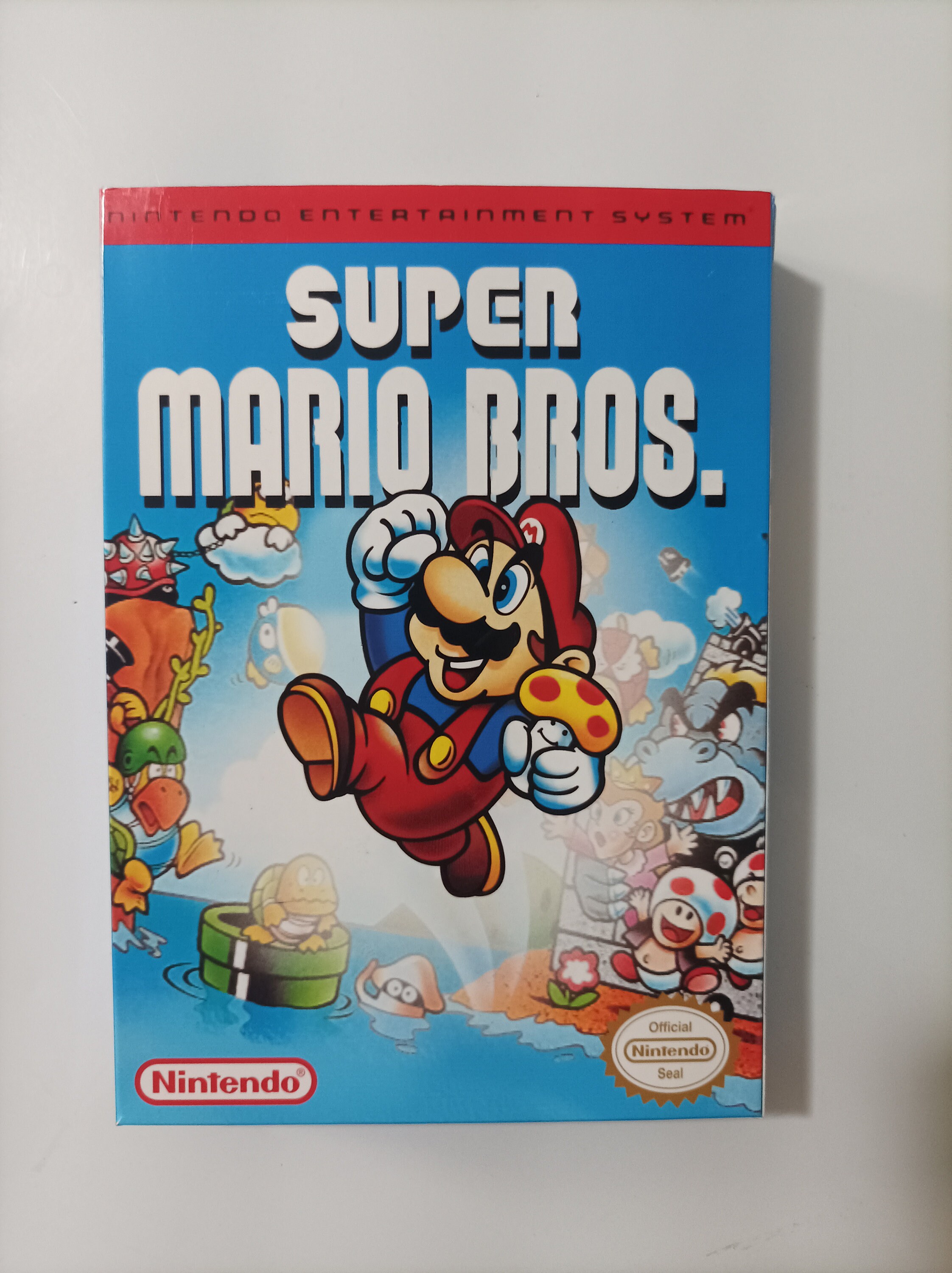 Super Mario Bros Nintendo NES Alternative Cover Art Reproduction Box - Etsy