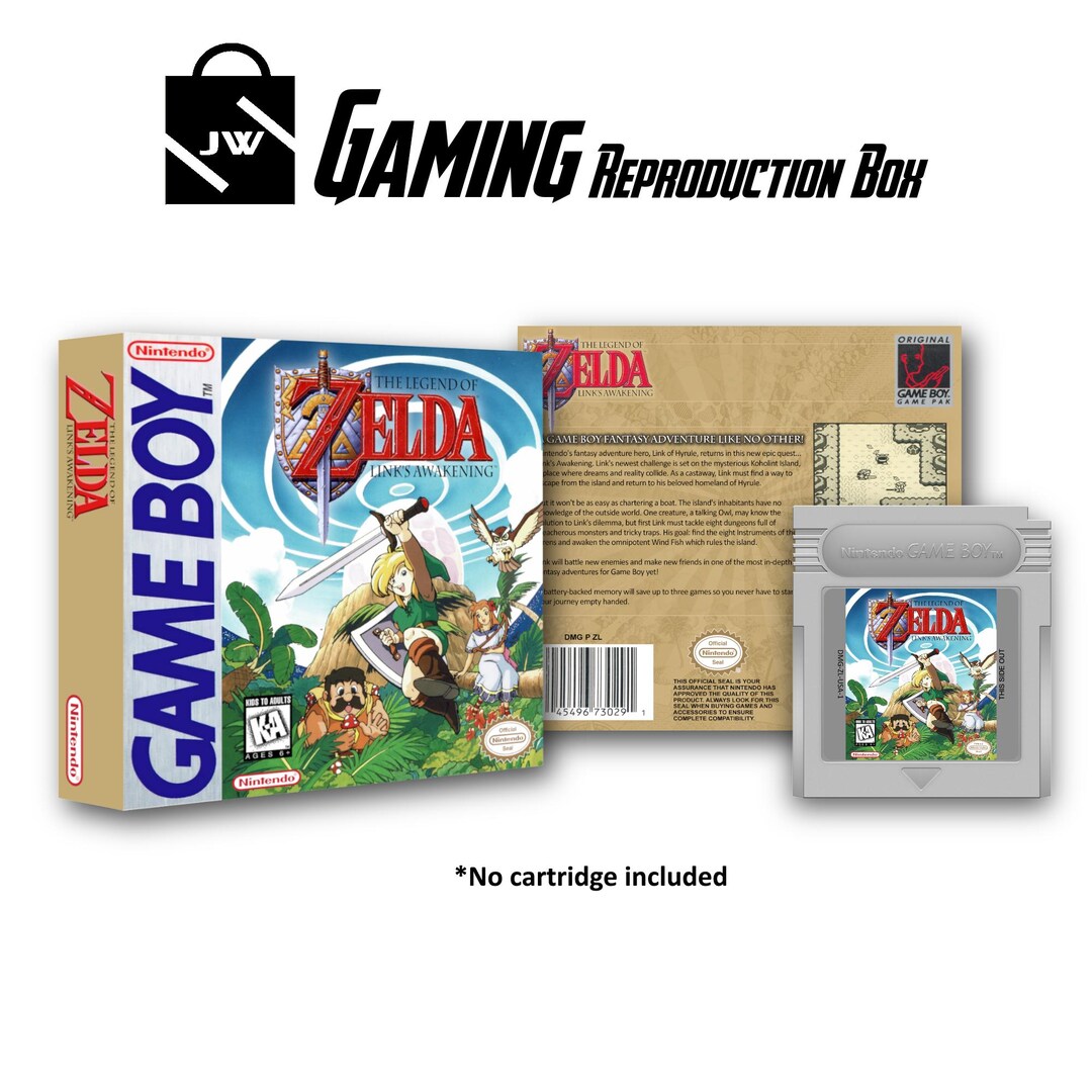 Legend of Zelda: Link's Awakening Alternative Box Cover Art ...