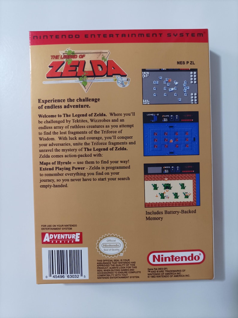 The Legend of Zelda NES Replica Box Set – Inspired by Famicom Art (box ...