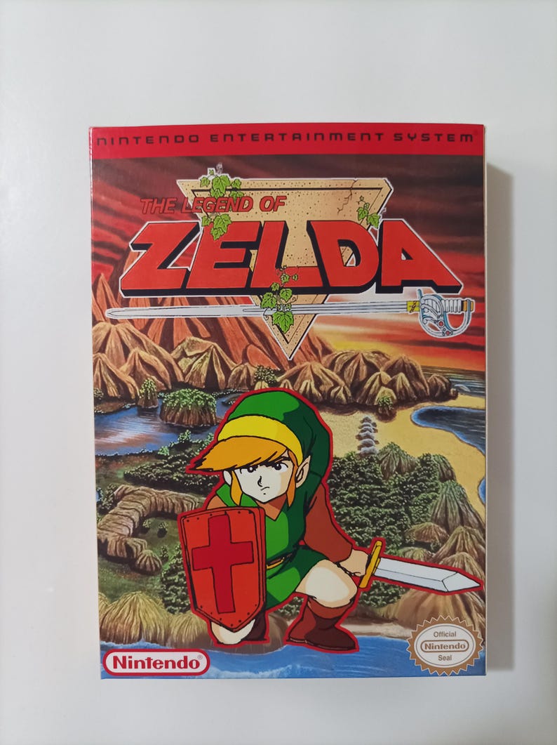 The Legend of Zelda NES Replica Box Set – Inspired by Famicom Art (box ...