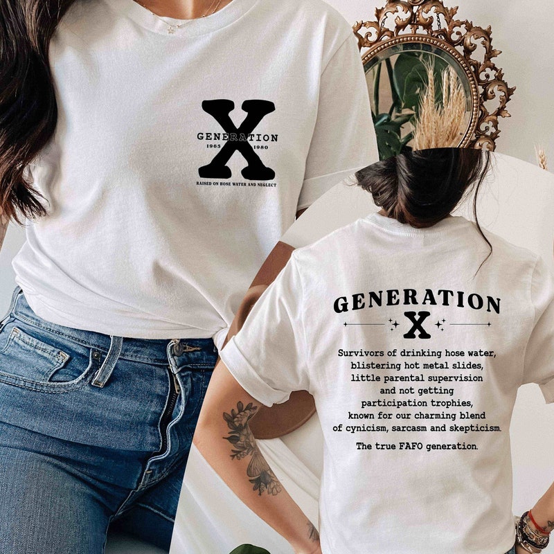 Gen X T Shirt - Etsy