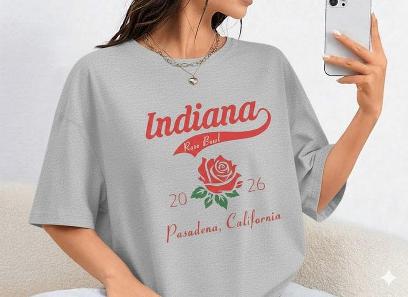 Indiana Rose Bowl Shirt - 2026 Hoosiers Football Tee - Etsy