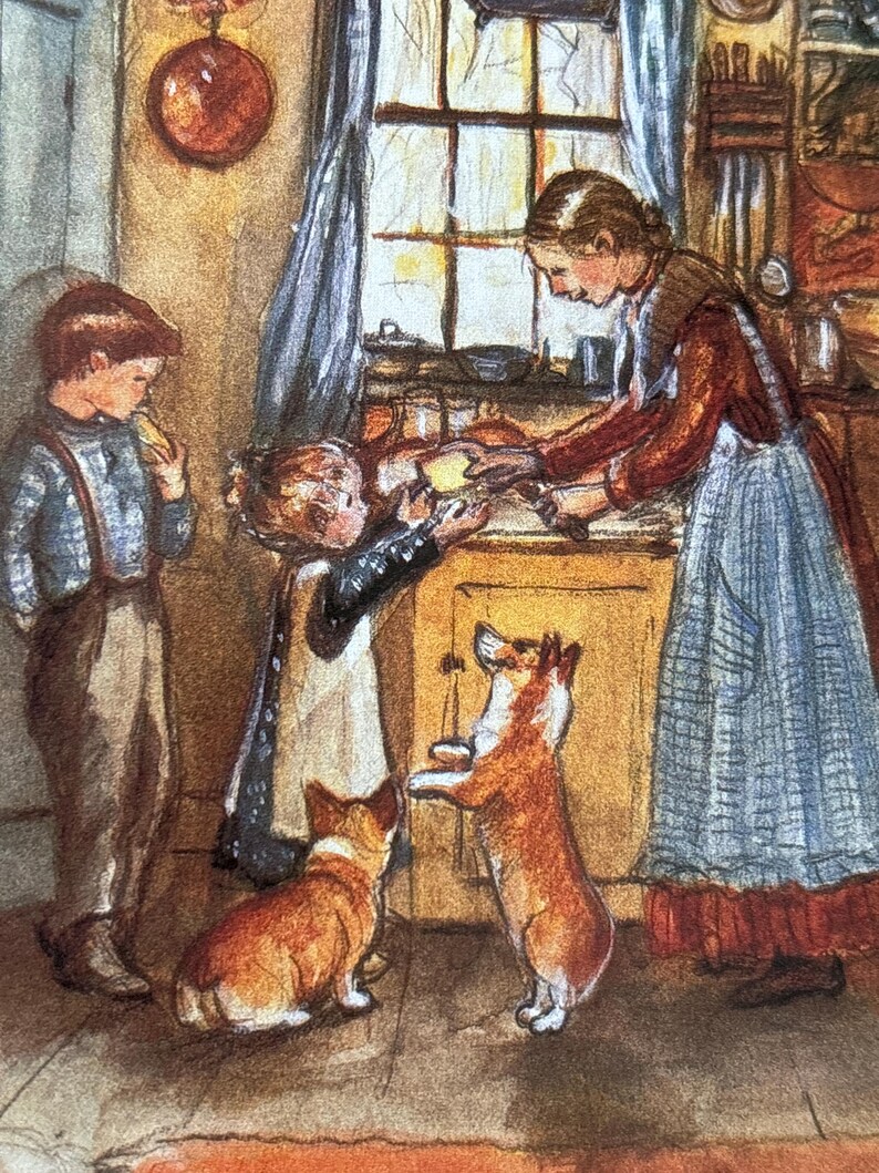 Two Adorable Tasha Tudor Blank Card for Any Special Occasion - Etsy