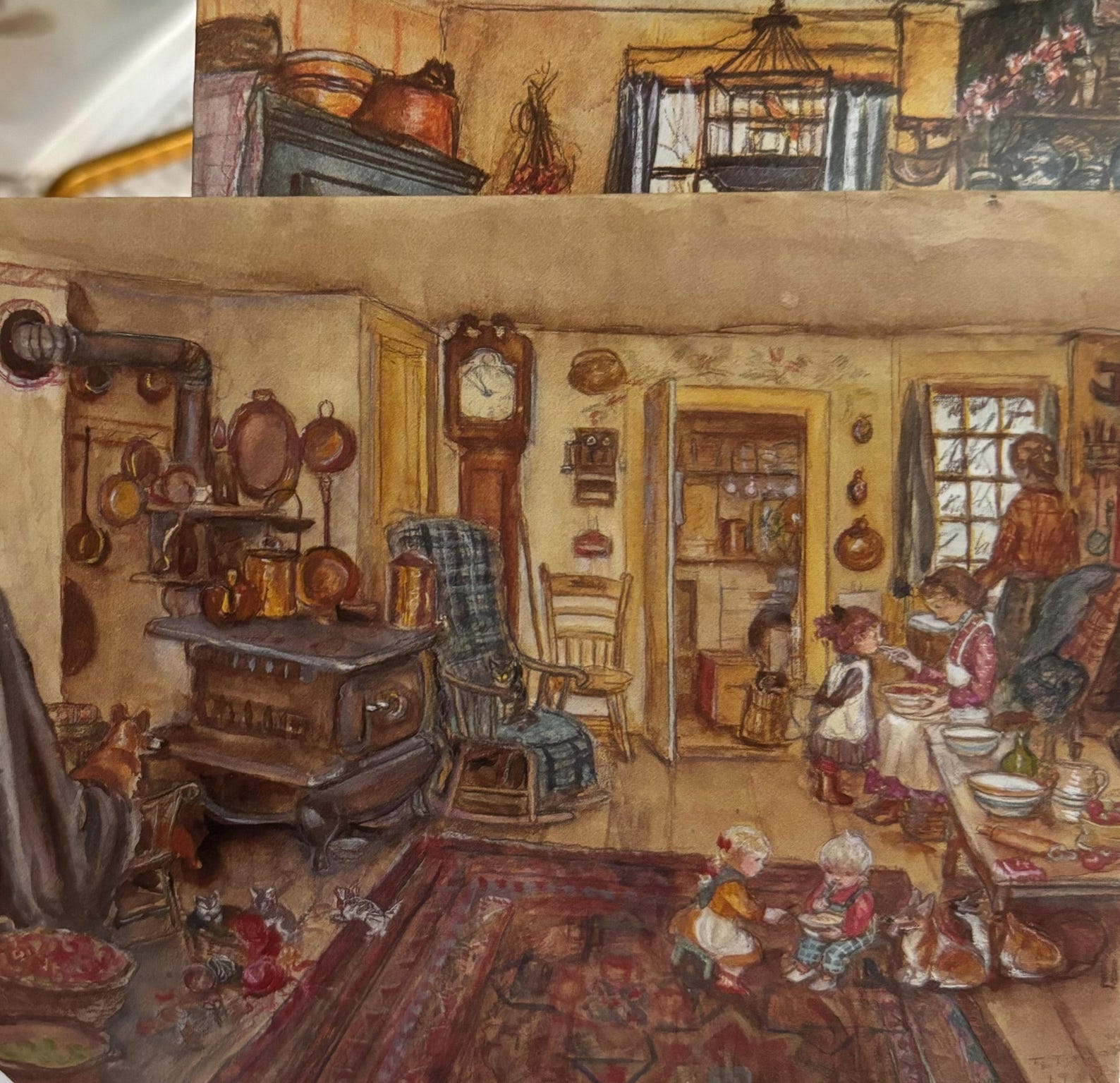 Two Adorable Tasha Tudor Blank Card for Any Special Occasion - Etsy