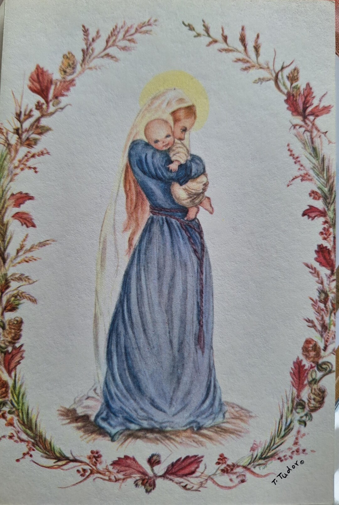 Beautiful Tasha Tudor Unused Christmas Card for That Special Person ...