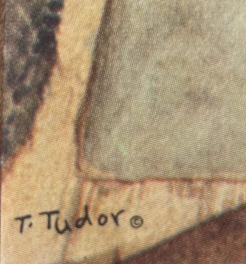 Tasha Tudor Vintage Christmas Card With/envelope - Etsy