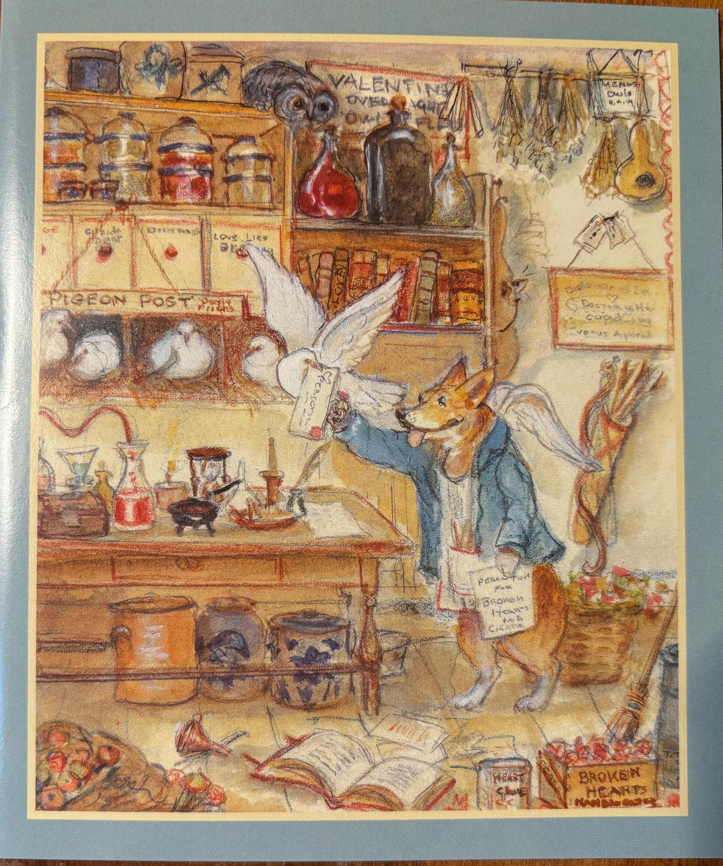 Adorable Blank Tasha Tudor Card - Etsy