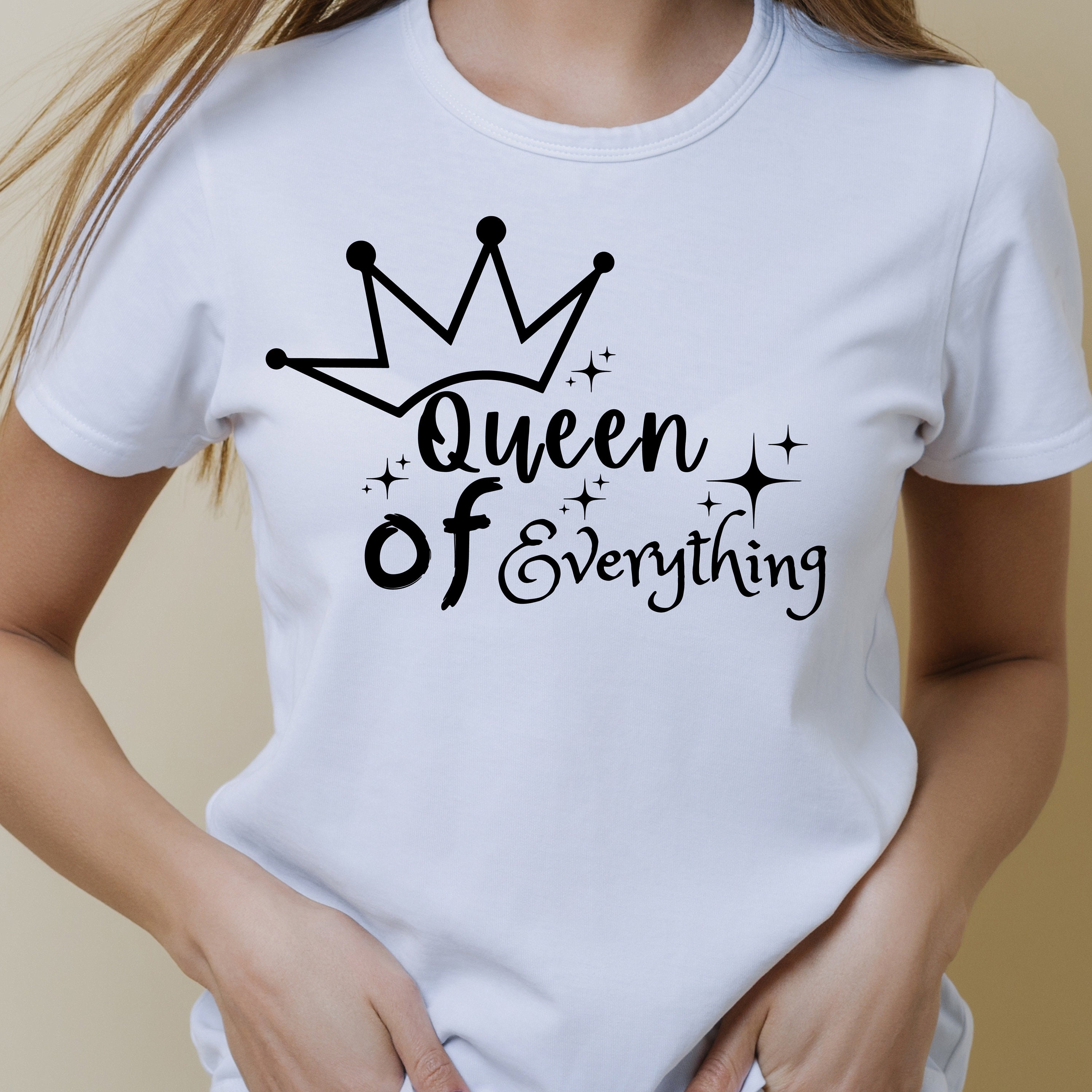 Queen of Everything SVG, Special Lady Svg, T-shirt Design, Mug ...
