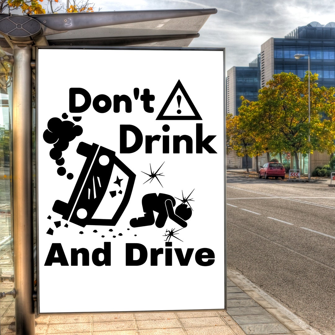 Dont Drink and Drive SVG, Don't Drink and Drive Sign, Wedding Sign ...
