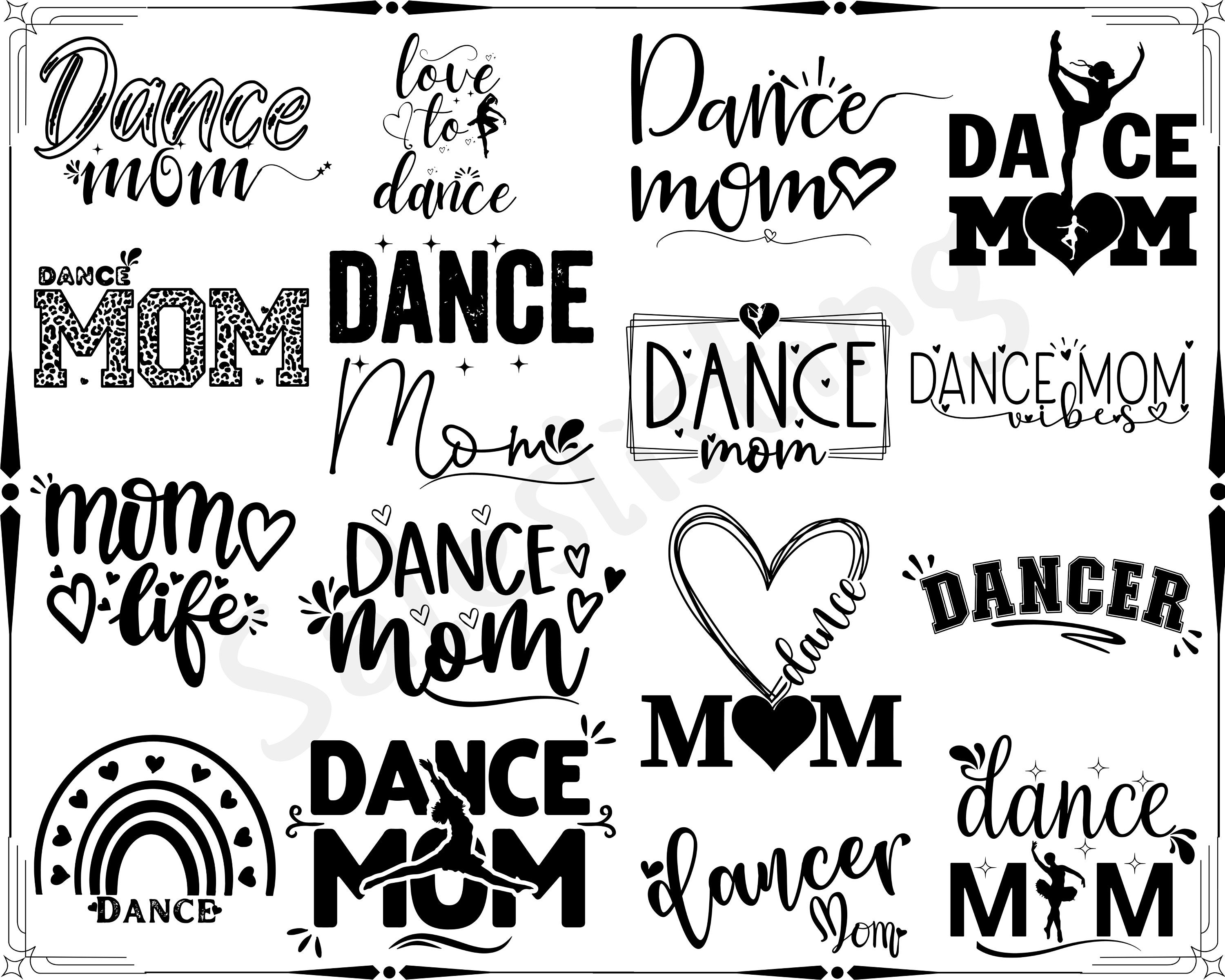 Dance Mom Svg Bundle, Dance Mom Shirt Svg, Dance Mom Png, Dancer Svg ...
