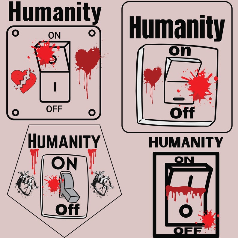 Humanity Switch Svg, Vampire Diaries Svg, on off Switch Svg, Damon ...