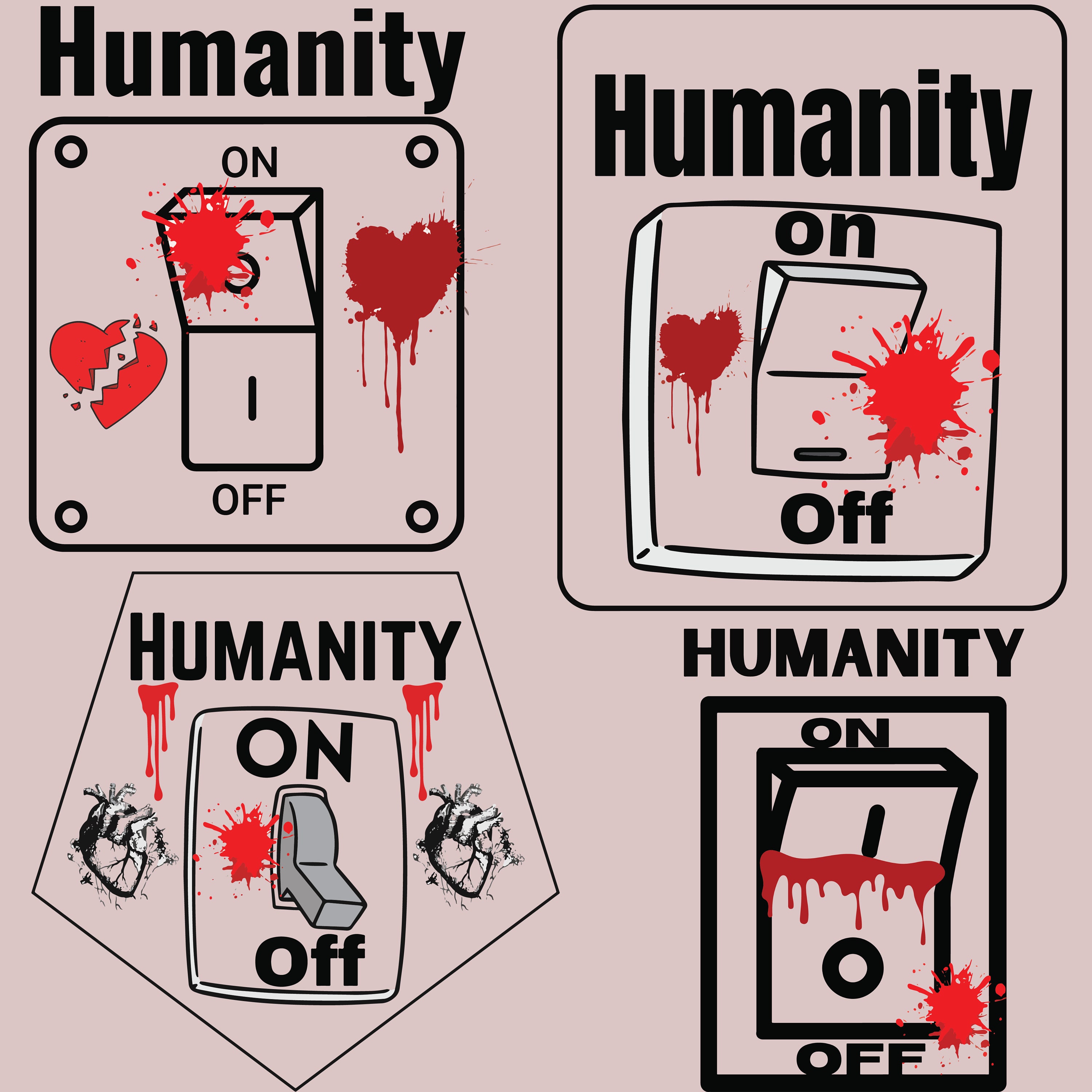 Humanity Switch Svg, Vampire Diaries Svg, on off Switch Svg, Damon ...