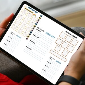 Yearly Digital Planner, Yearly Planner Goodnotes Template, Yearly ...