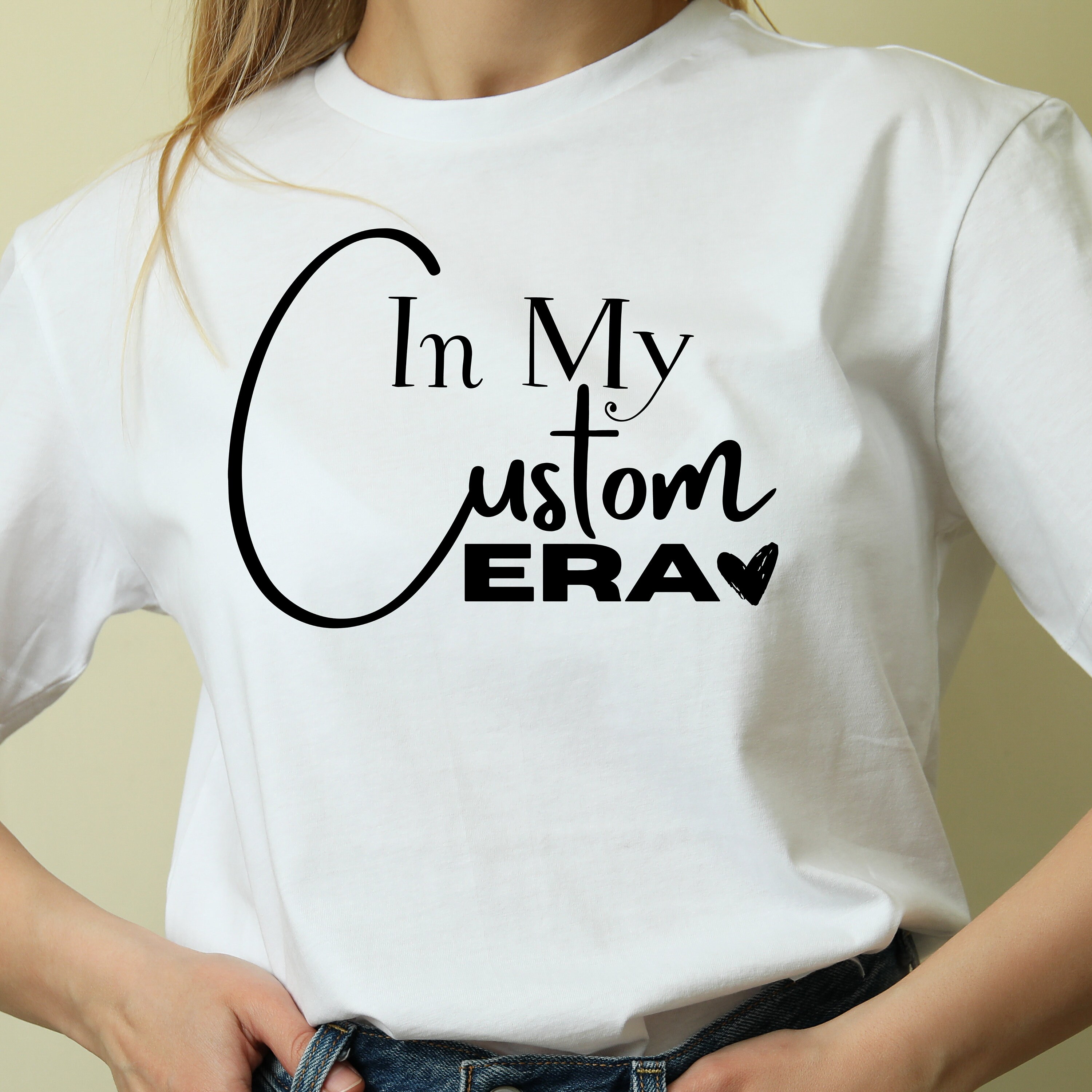 In My Custom Era SVG, in My Era Svg, Custom Shirt Svg, Custom SVG, Custom My Era Svg, Cut File ...