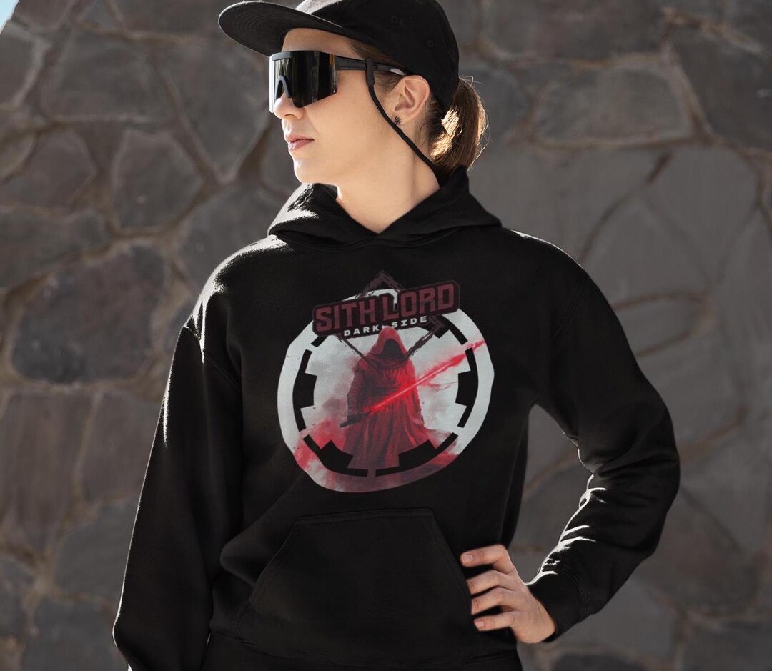 Sith Lord Dark Side Champion Hoodie Star Wars Space Darth Vader Anakin ...