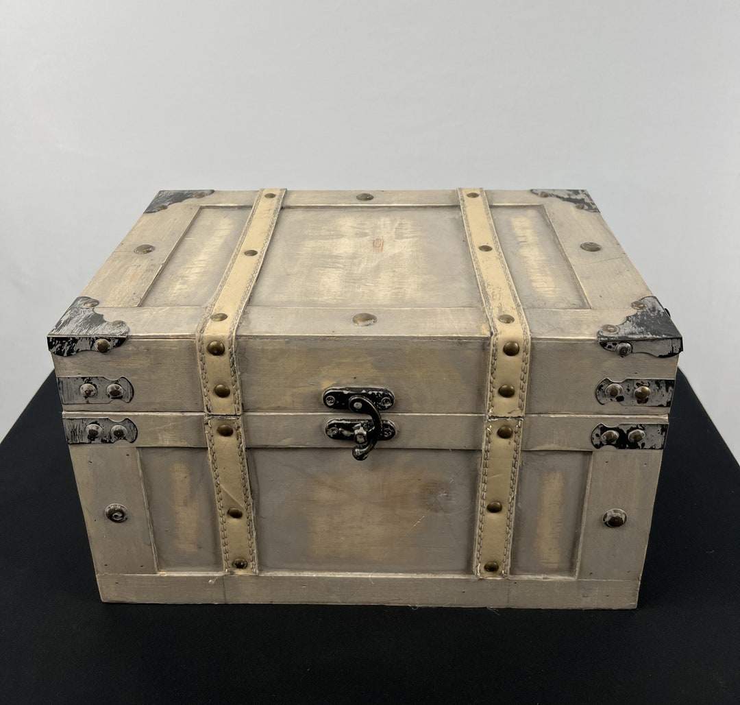 Rustic Small Storage Trunk - Etsy