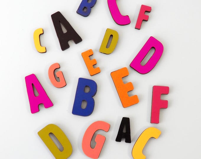 Large Bubble Gum Font | Wooden Letters | Laser Cut Letters | Sweet and ...