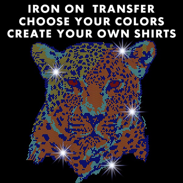 Leopard Print Iron on Transfer - Etsy
