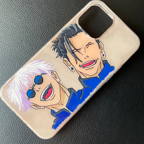 Geto and Gojo Phone Case - Etsy