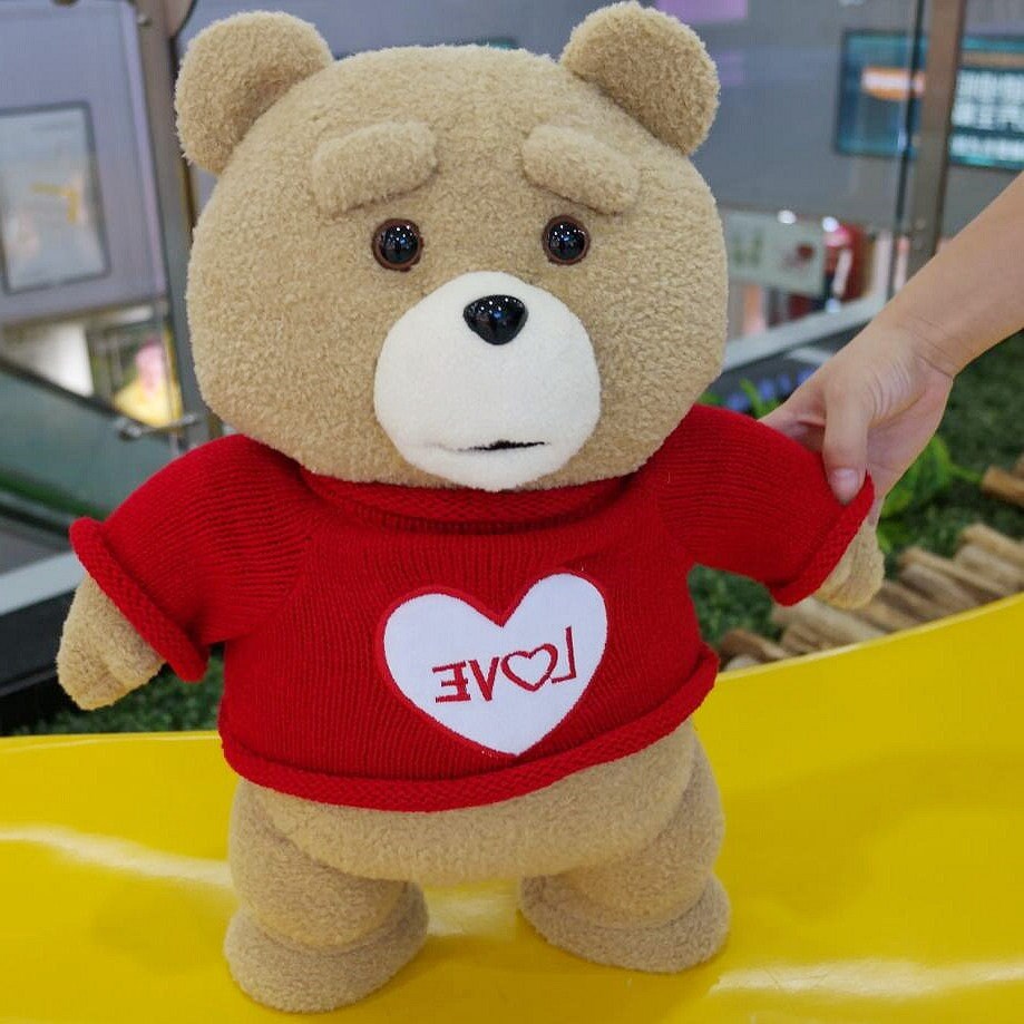 Ted 2 Plush Toy 45cm Big Size Plush Toy, Best Gift Ever Love Ted, Suits ...