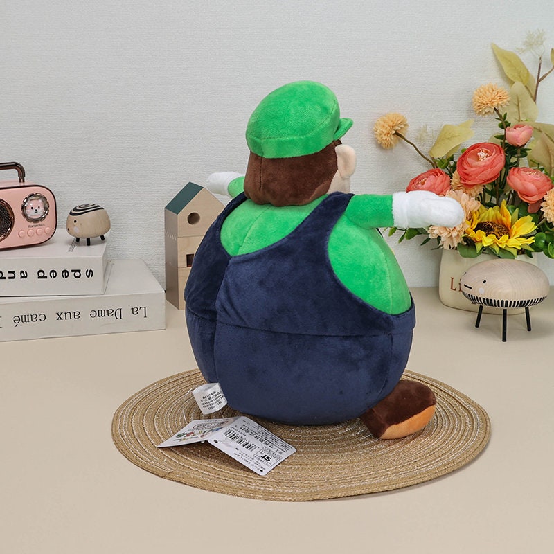 Fat Mario and Luigi Plush Toy - Etsy UK