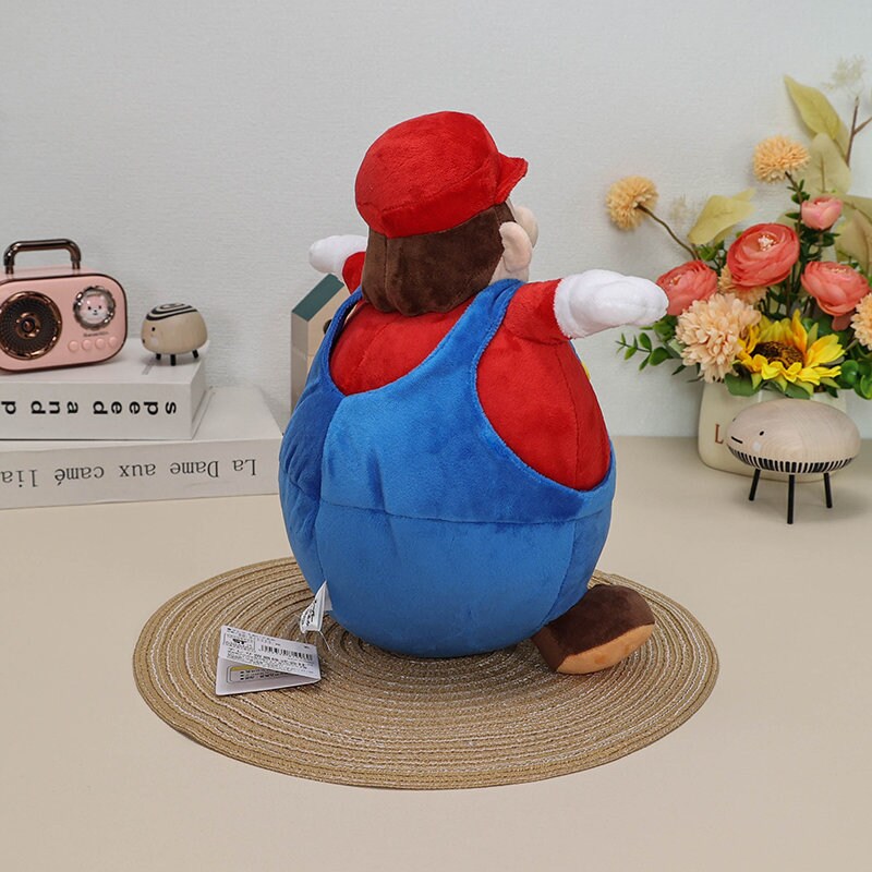 Fat Mario and Luigi Plush Toy - Etsy UK