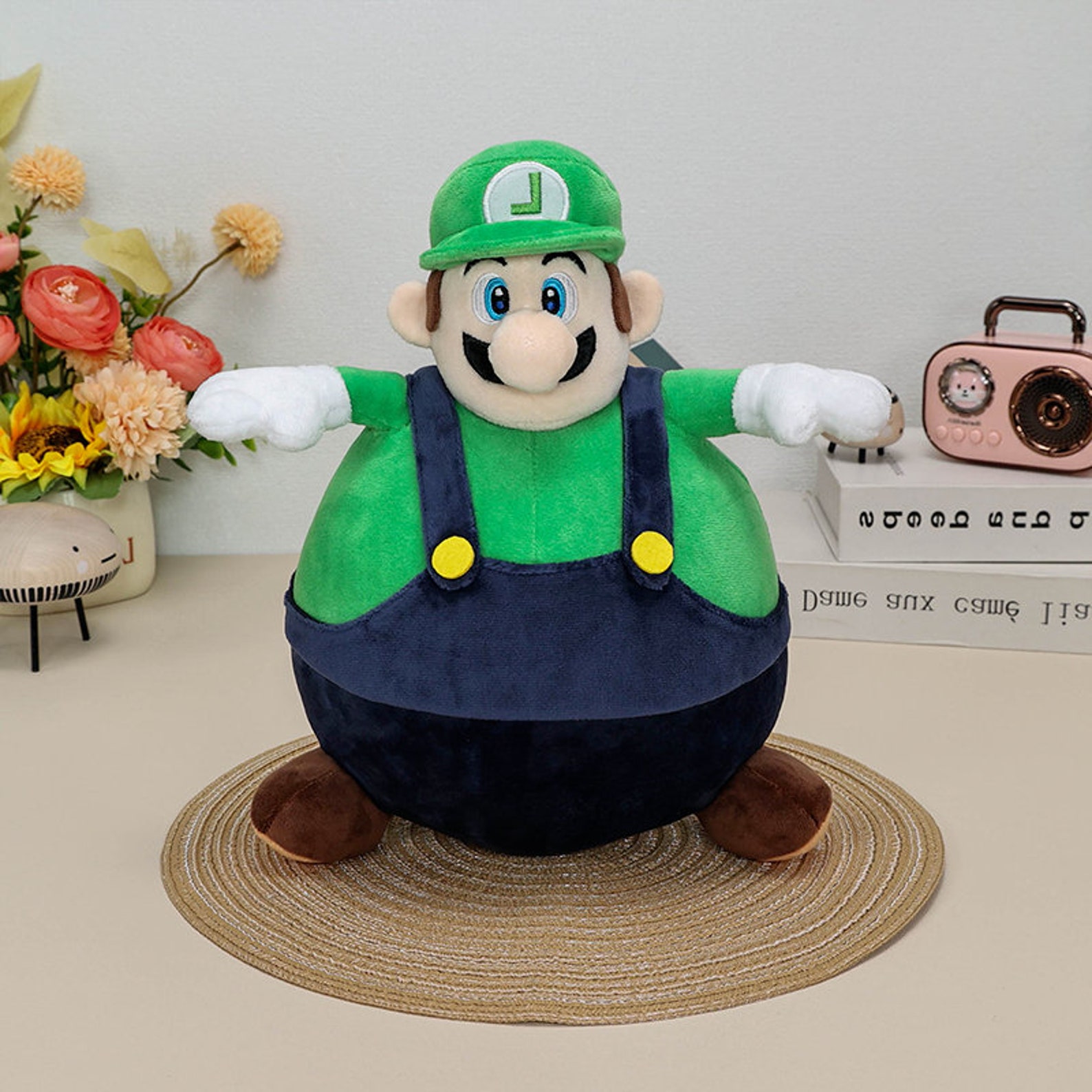 Fat Mario and Luigi Plush Toy - Etsy UK