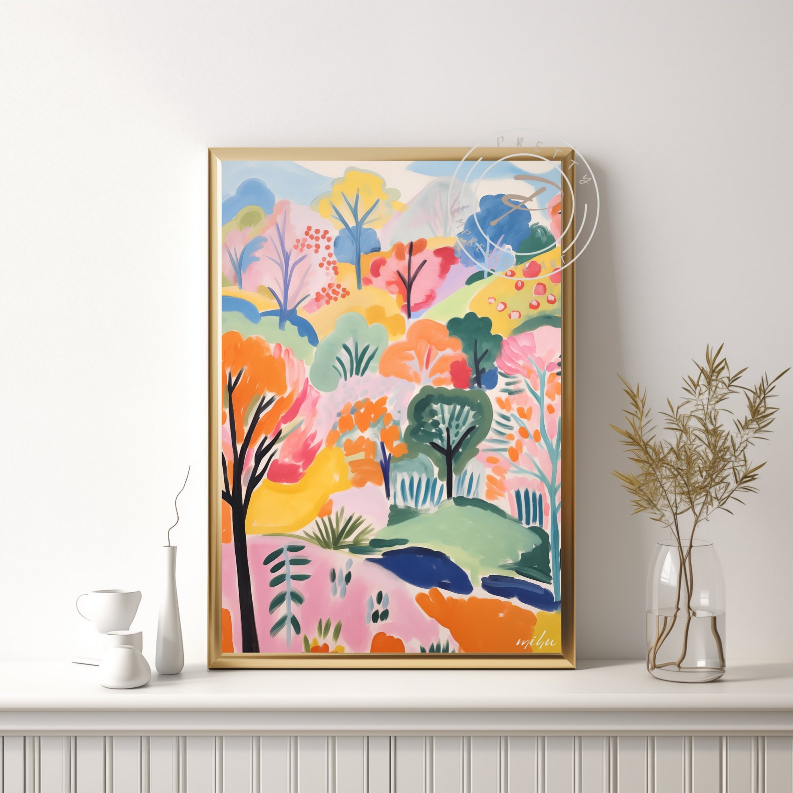 Landscape Collioure, Matisse Landscape, Matisse Poster, Henri Matisse ...