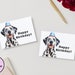 Adorable Dalmatian Birthday Card Instant Download Dog Greeting Card ...