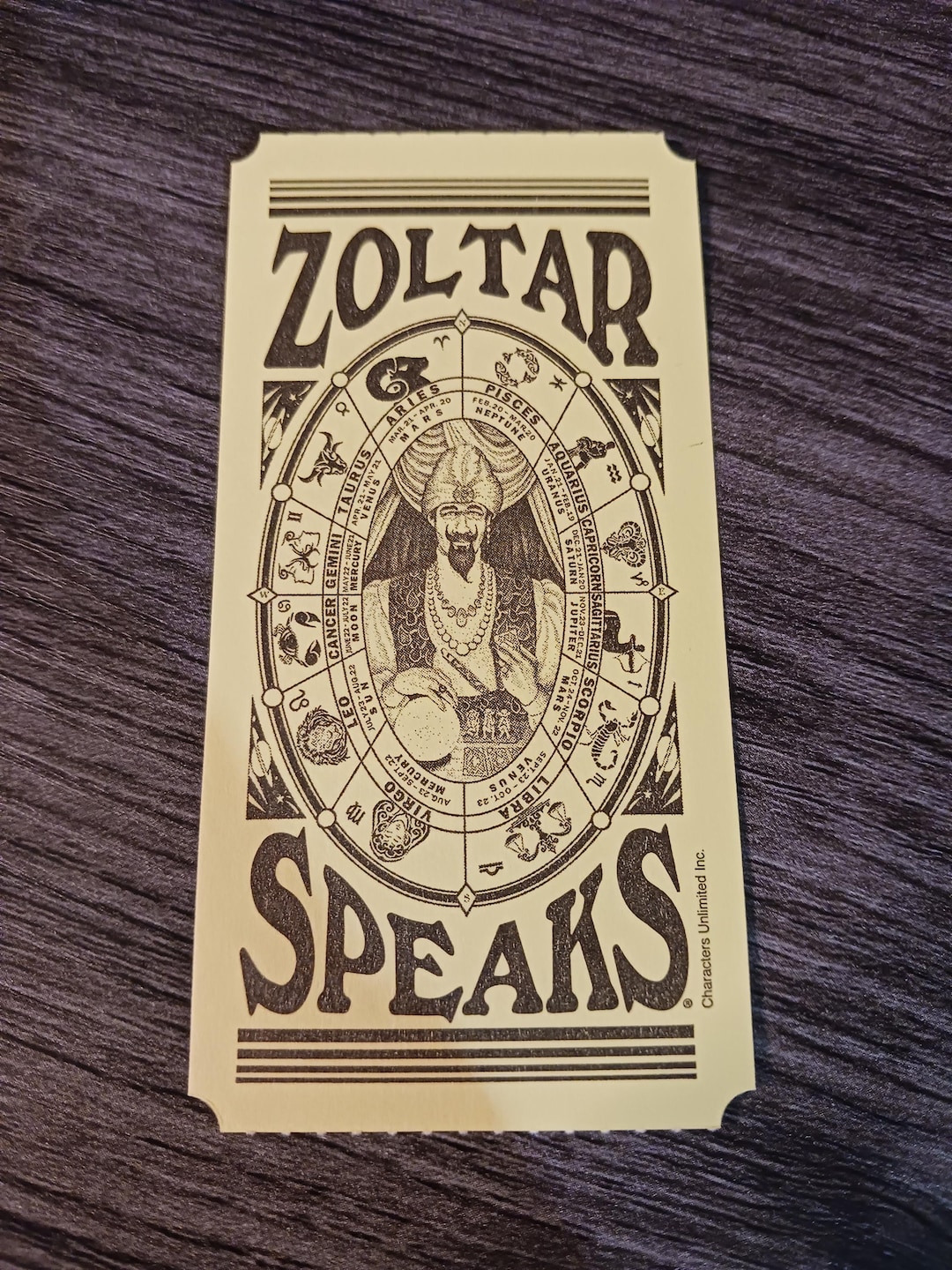 Zoltar Fortune Teller Cards - Pack of 10 - Nostalgic Arcade Game - Etsy