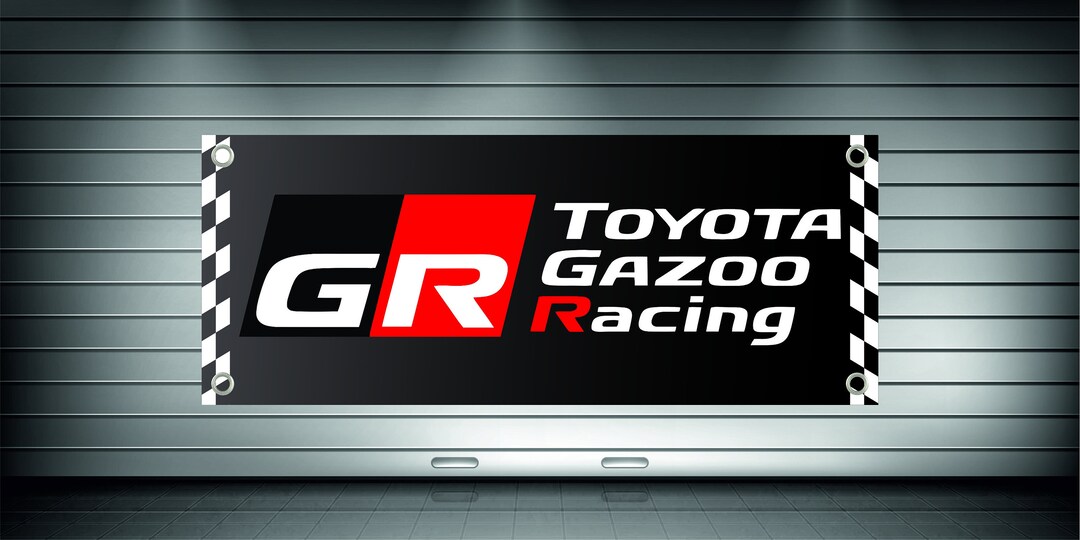 Toyota Logo Banner Vinyl, Garage Sign,office or Showroom, Flag, Racing ...