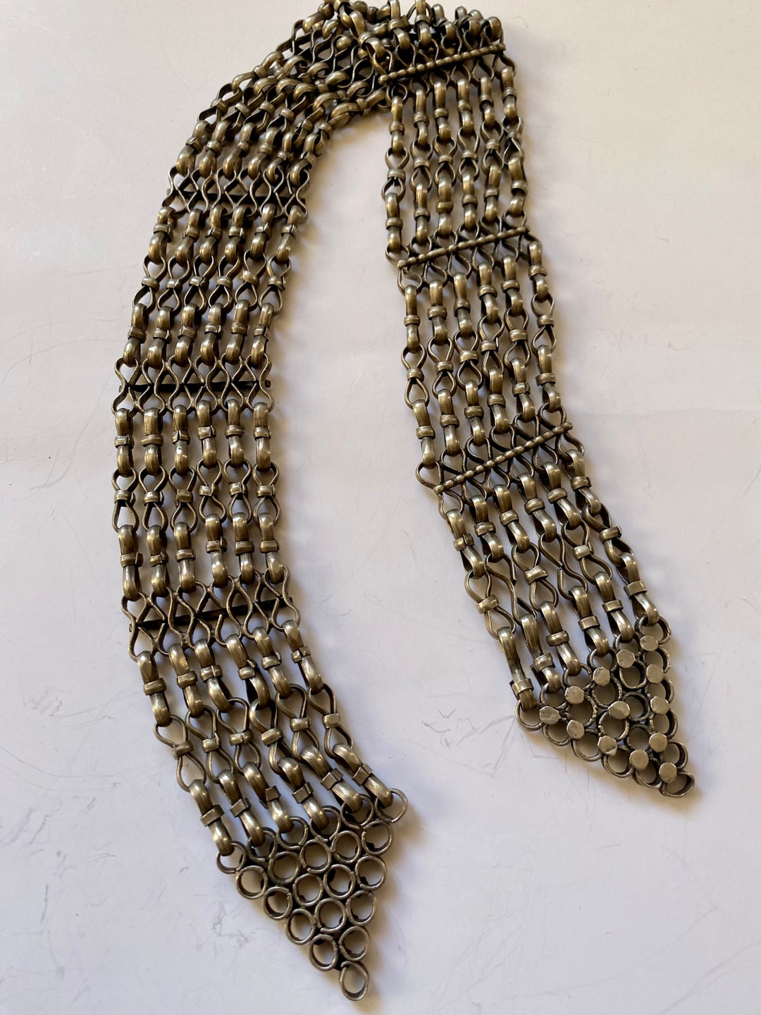 18th Century Yemenite Jewish Silver Wedding Belt Handcrafted - Etsy
