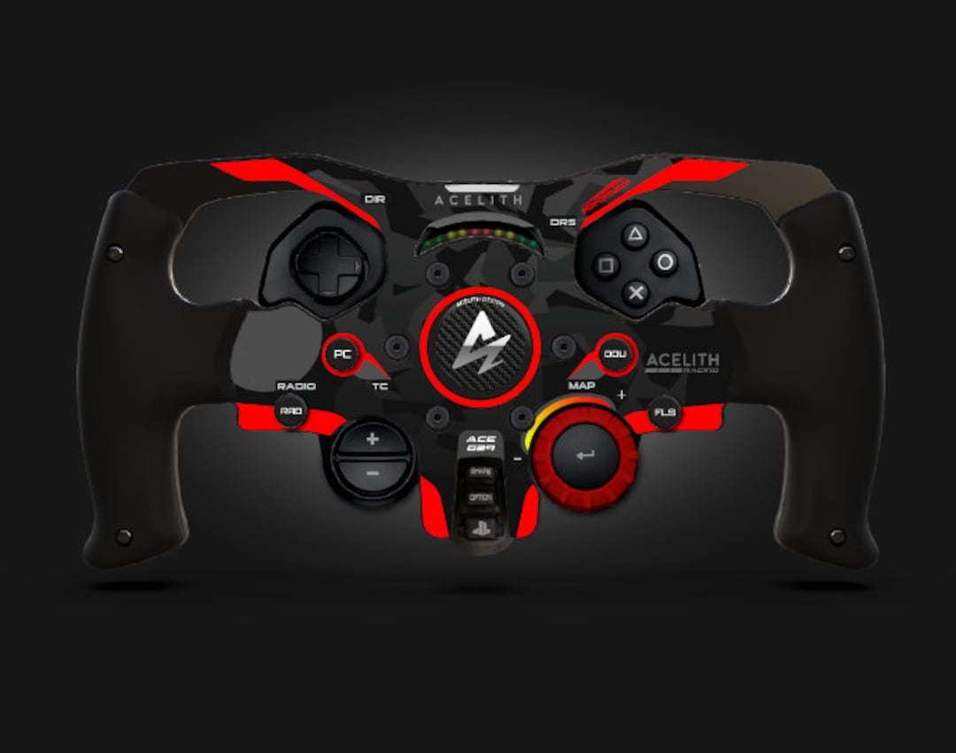 Acelith MOD - OP Formula Style Rim for Logitech G29 / G923 (play ...