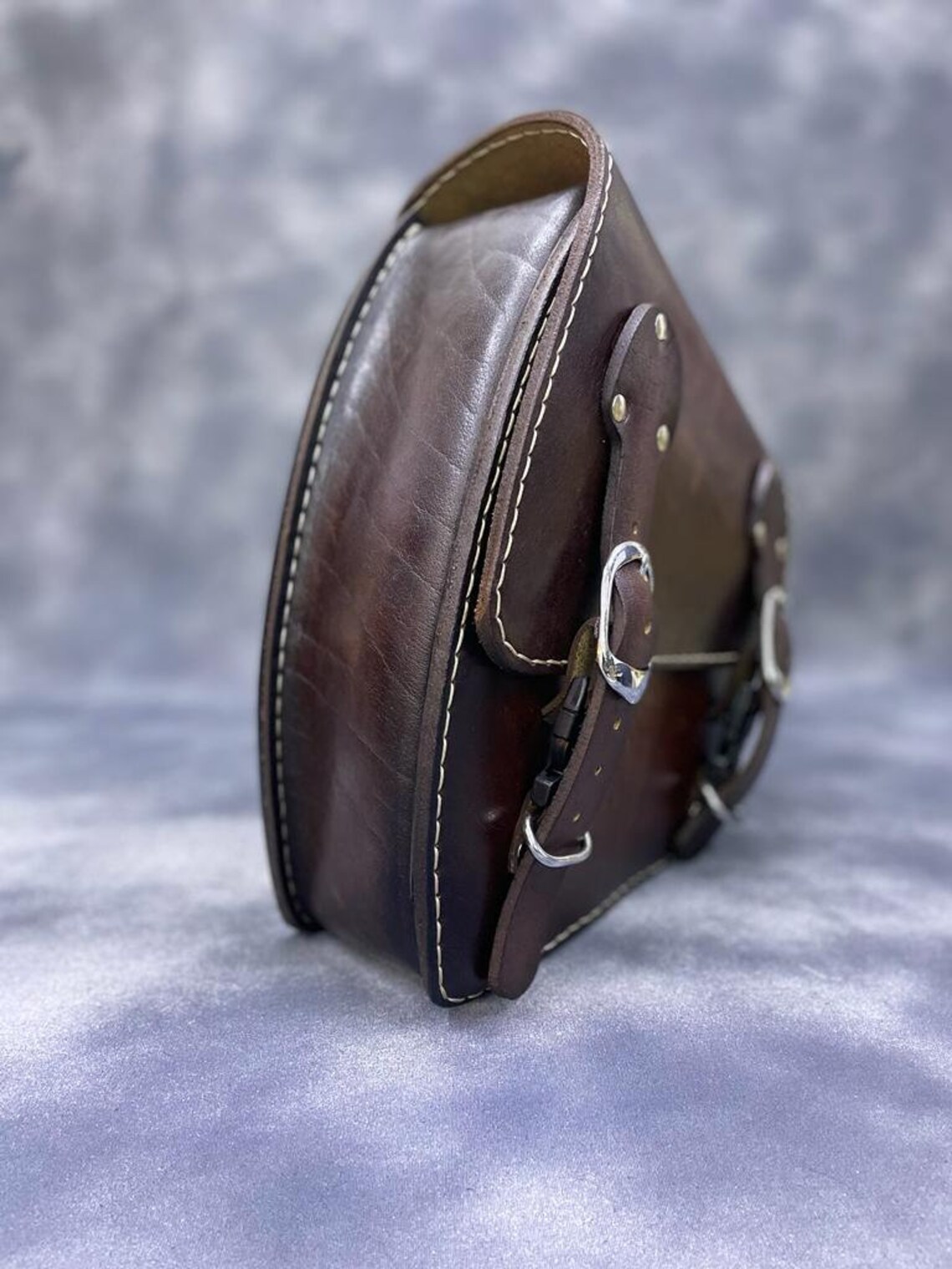 Handmade Motorcycle Bag Genuine Leather Bag Motor Bag Vegetal Leather ...