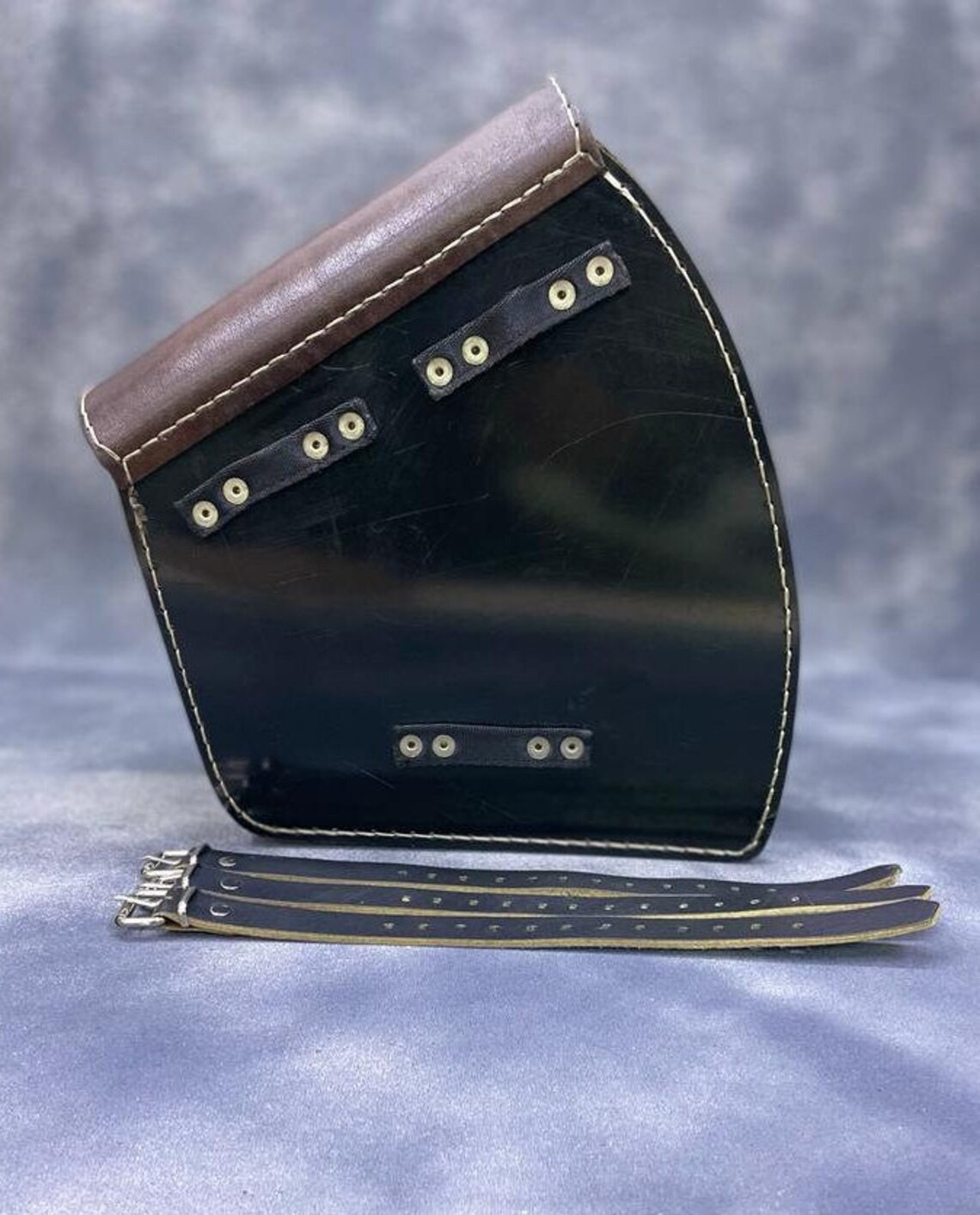 Handmade Motorcycle Bag Genuine Leather Bag Motor Bag Vegetal Leather ...