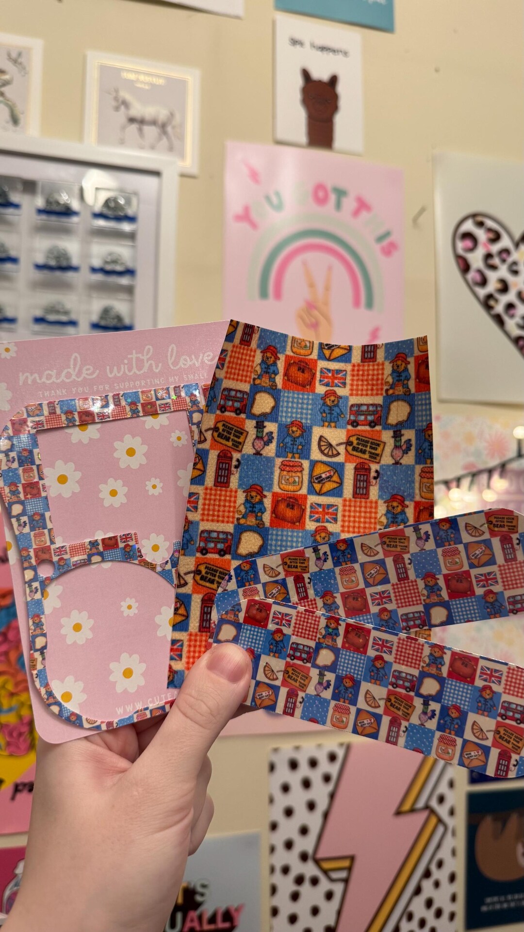 Paddington Collection Tubie Tape & Pump Sticker for Abbott / Nutricia ...