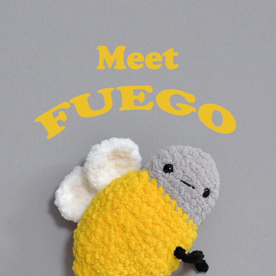 FUEGO Firefly Crochet Pattern, Unique Amigurumi Crochet Pattern ...
