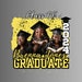 Customizable Graduation Shirt Design Template for Sublimation Printing ...